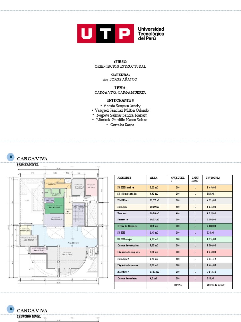 Carga Viva y Carga Muerta | PDF