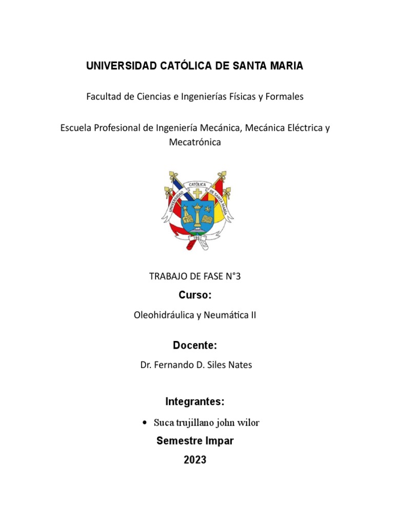 Informe 3 Oleo Prac | PDF | Relé | Ingeniería mecánica