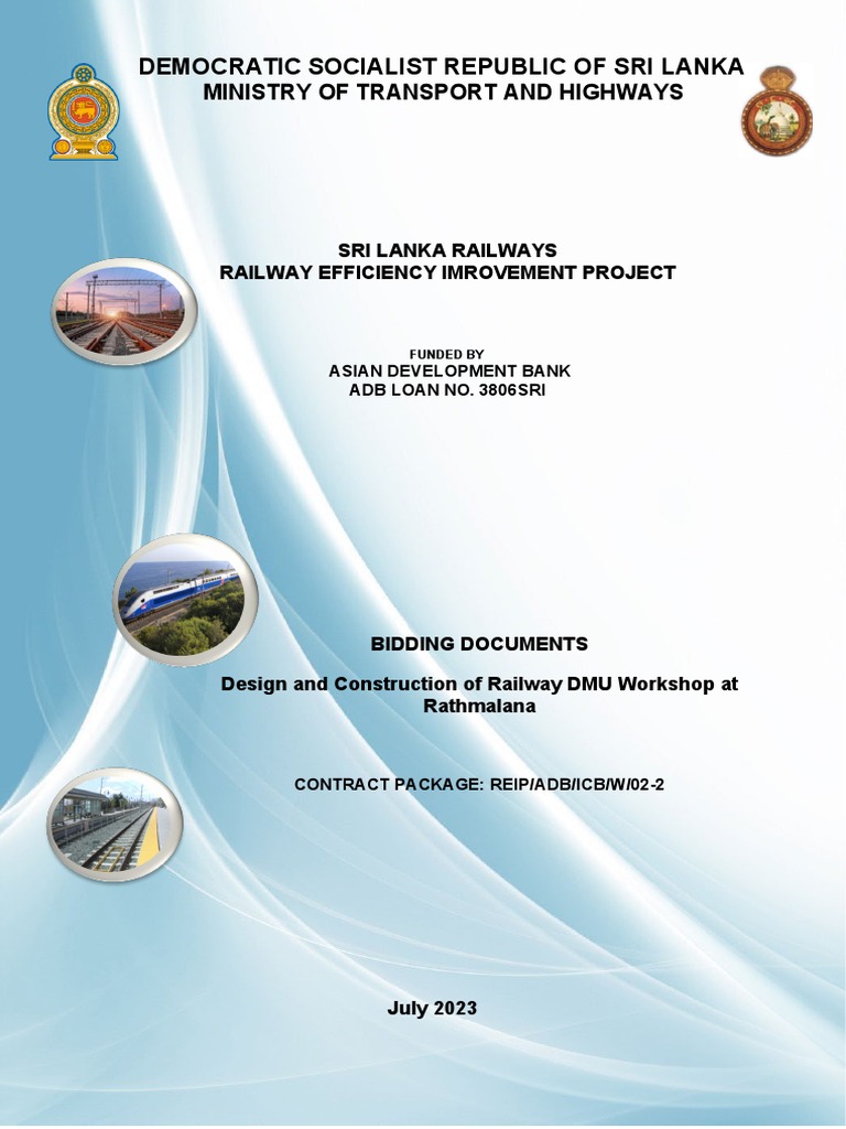 DMU Workshop Tender Document | PDF | Asian Development Bank | Procurement