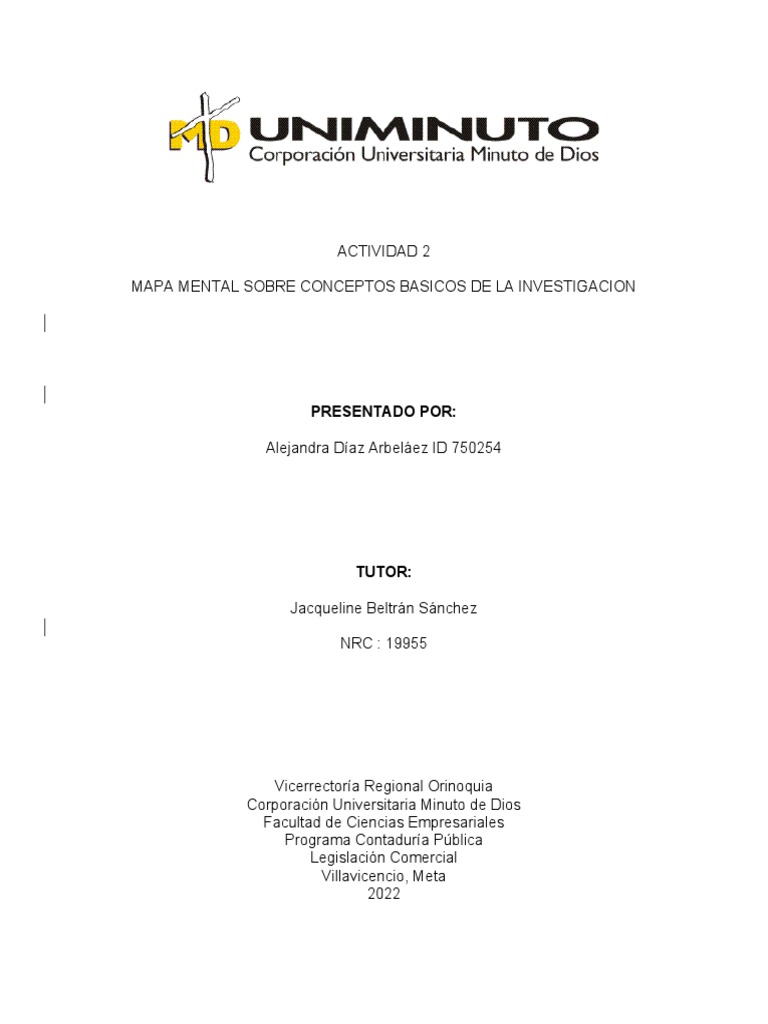 Actividad 2 Mapa Mental | PDF Actividad 2 Mapa Mental | PDF