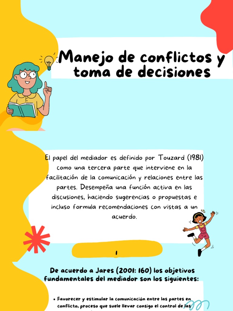 Manejo de Conflictos y Toma de Decisiones | PDF