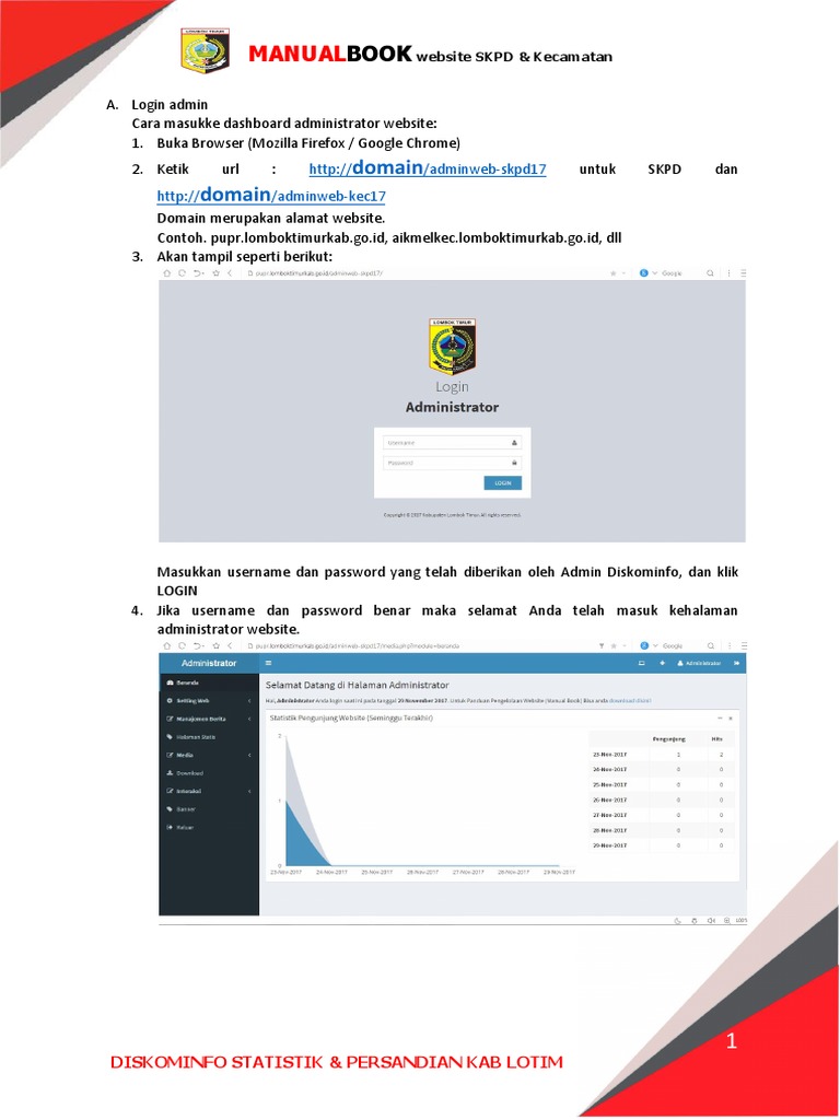 Buku Panduan Pengelolaan Website | PDF