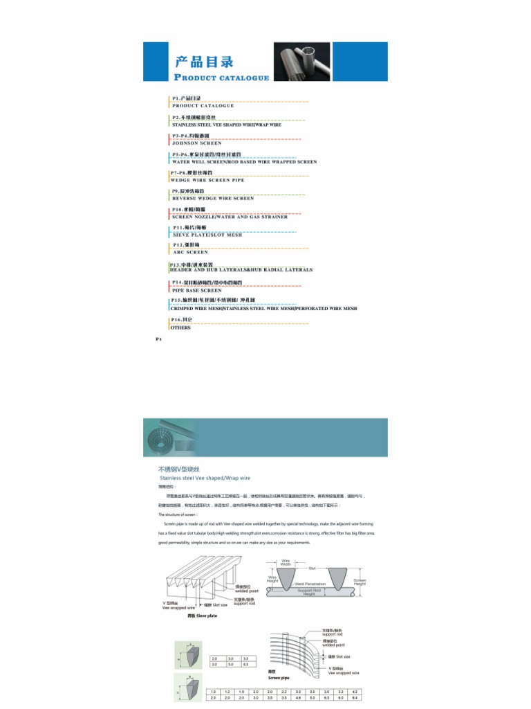 Catalog Johnson Screen | PDF