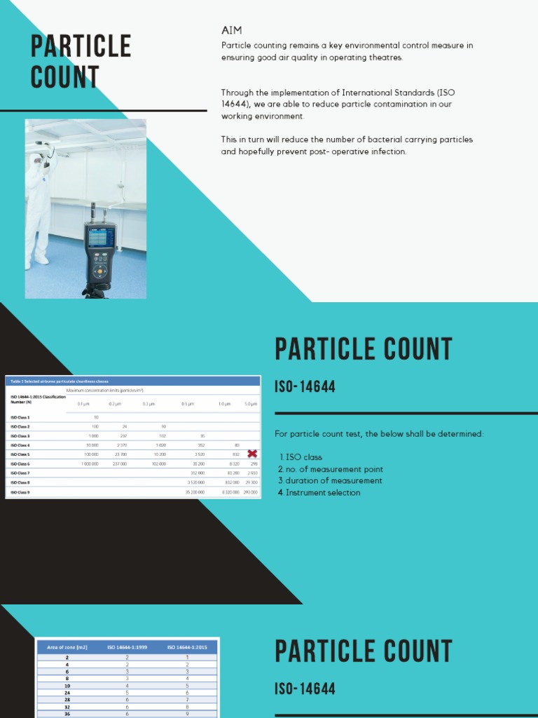 ISO 14644-21 Particle Count Guidelines | PDF | Technology & Engineering