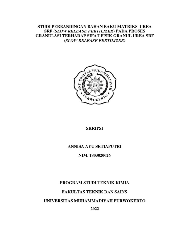 Skripsi Fix Annisa Ayu S | PDF