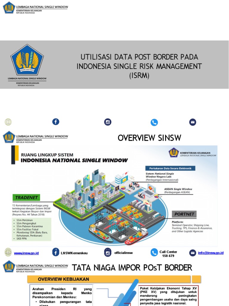 Utilisasi Data Post Border Pada ISRM - BPOM | PDF