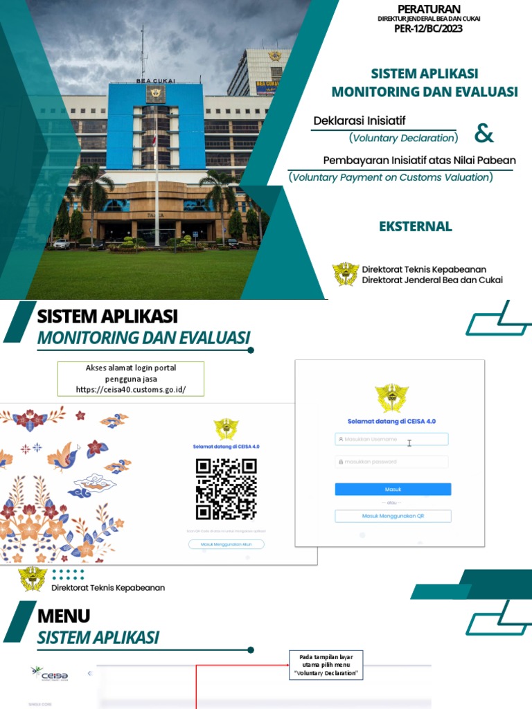 Aplikasi Monev VDVP Eksternal | PDF