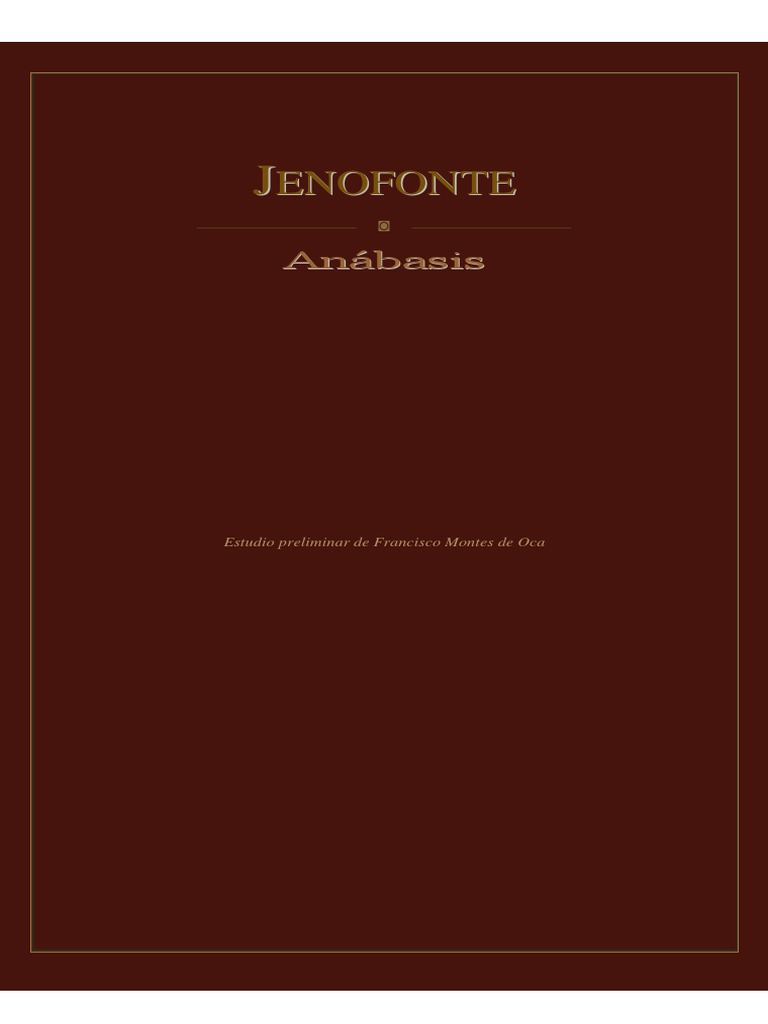 Jenofonte - Anabasis | PDF