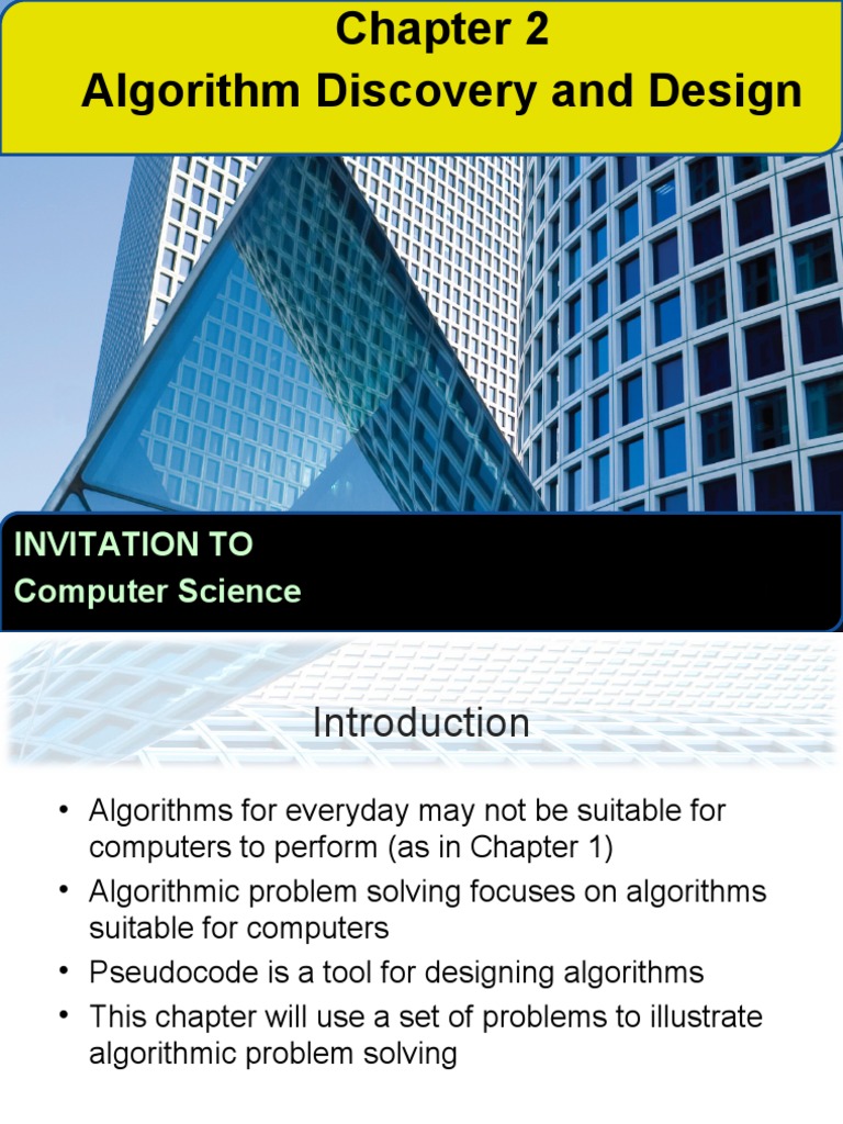 PPT ch02 | PDF | Algorithms | Control Flow