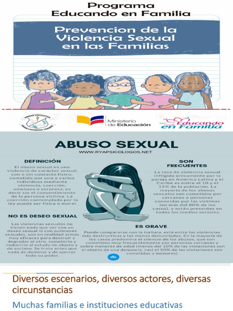 Prevencion de Violencia Sexual en Las Familias | PDF