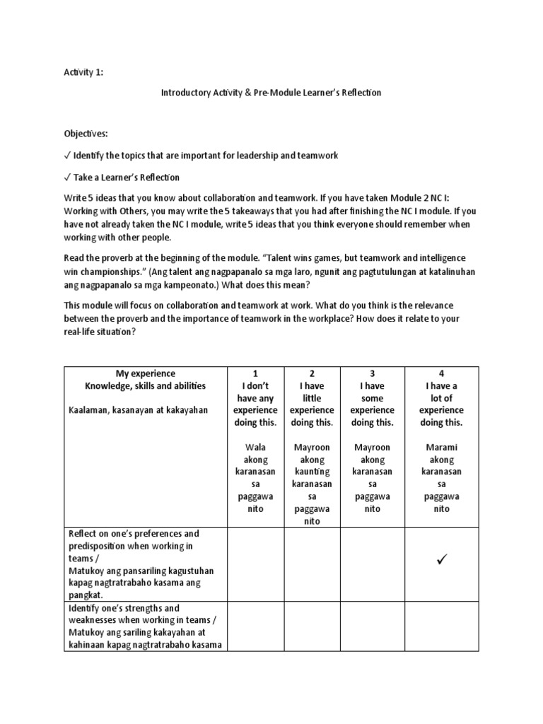 Module 2 Activity 1 Pdf