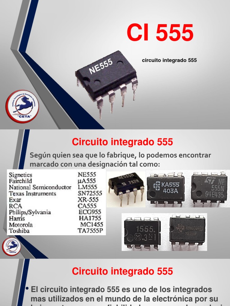 Circuito Integrado 555 | PDF | Sensor | Ingeniería Informática