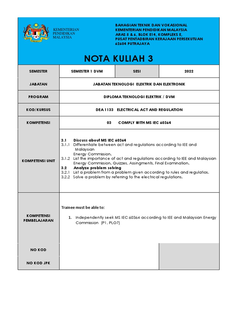 Nota Iee Complete | PDF | Science & Mathematics | Technology & Engineering