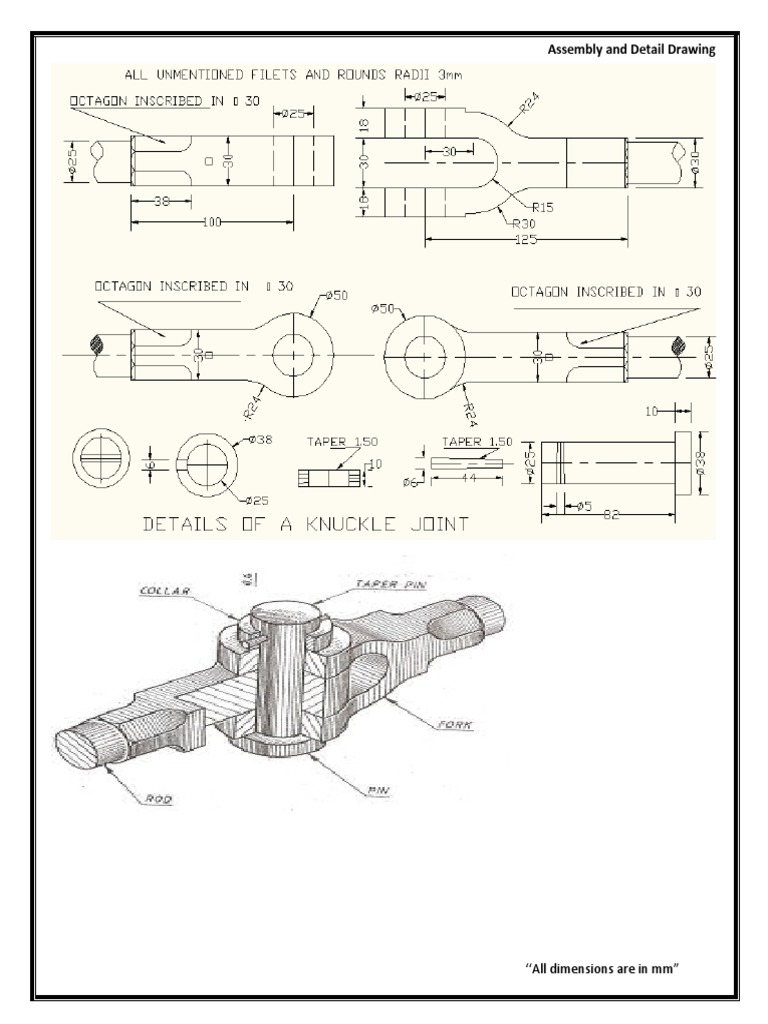 Assembly Nad Detail Drawings | PDF | Tools | Industrial Processes
