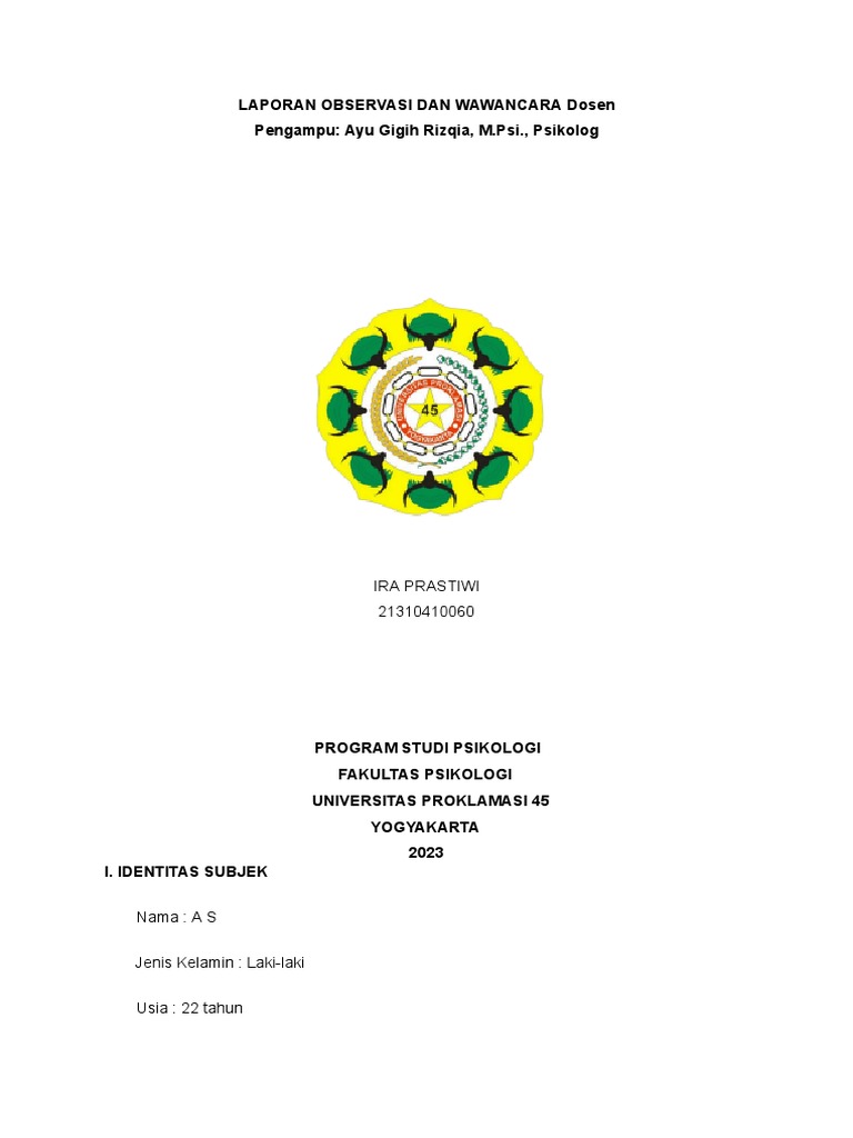 Kesadaran Diri (Self Awareness) Dalam Memahami Kemampuan Diri | PDF