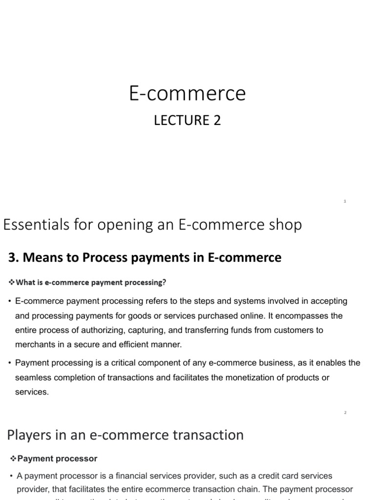 Presentation 2 | PDF | E Commerce | Online Shopping