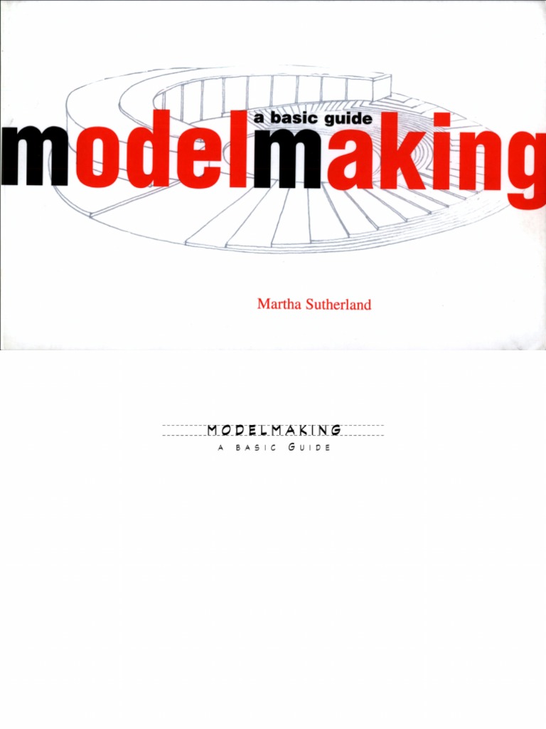 Modelmaking A Basic Guide Pdf