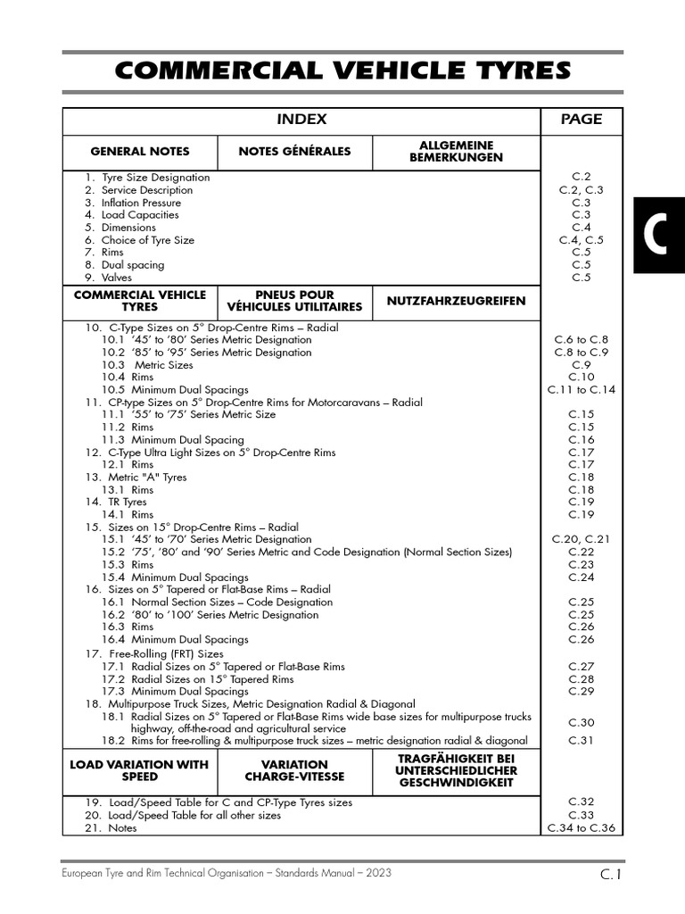 Commercial Vehicle Tyres | Download Free PDF | Tire | Mechanical Engineering