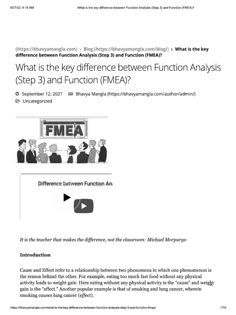FMEA | PDF