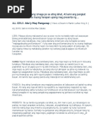 Balitaan Iskrip Sample Script For Newscasting in Filipino | PDF