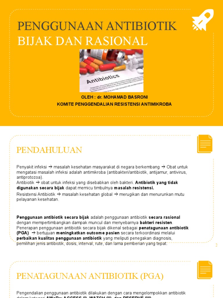 Penatagunaan Antibiotik yang Bijak | PDF