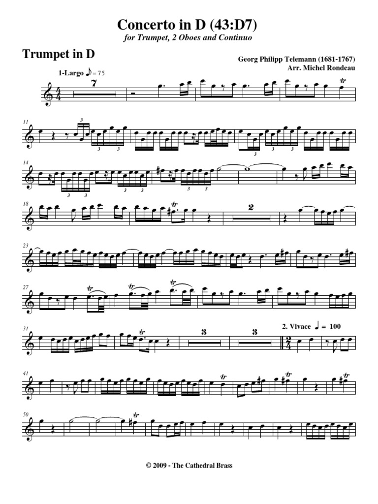 Trumpet in D | PDF