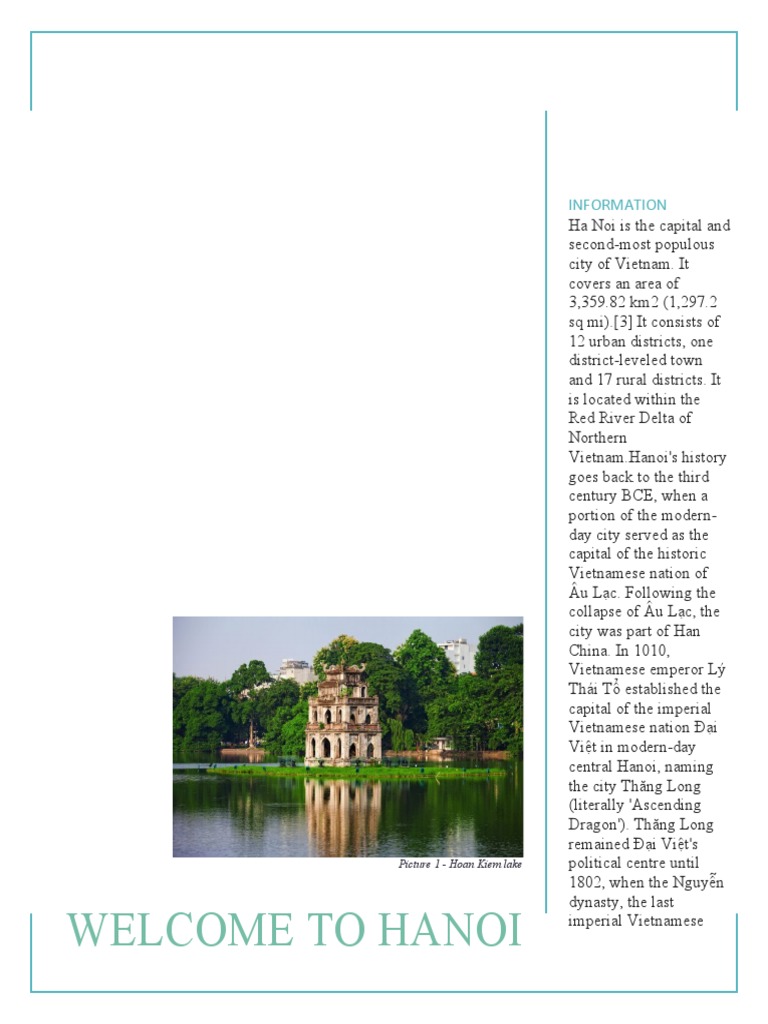 Welcome To Hanoi | PDF