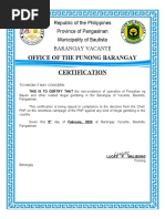 Badac Certification of Drug Watchlist Personalities | PDF | Wellness