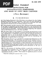 IS 2102 Part 1: General Tolerances | PDF | Engineering Tolerance ...