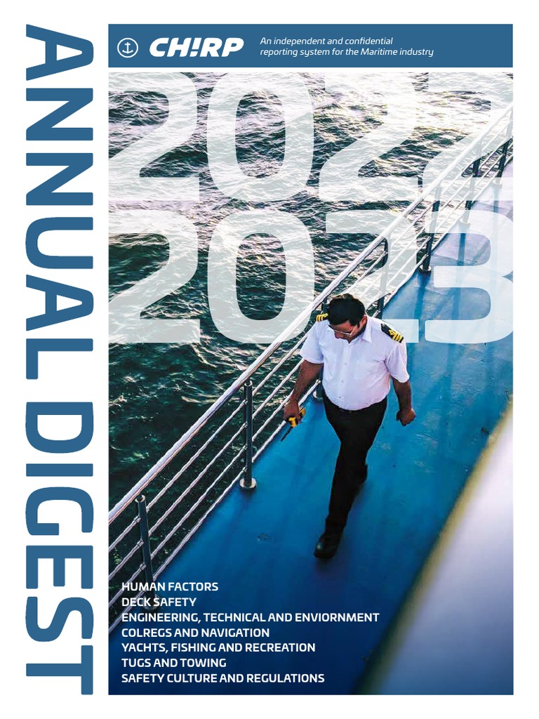 Chirp Annual Digest 2022 - C | PDF | Ships | Safety