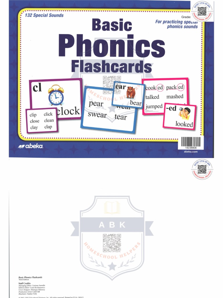 Basic Phonic Flashcard132 | PDF