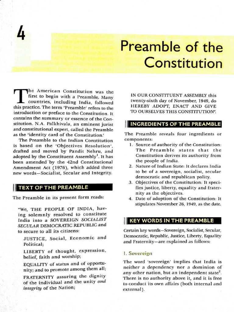preamble for class circulation | PDF