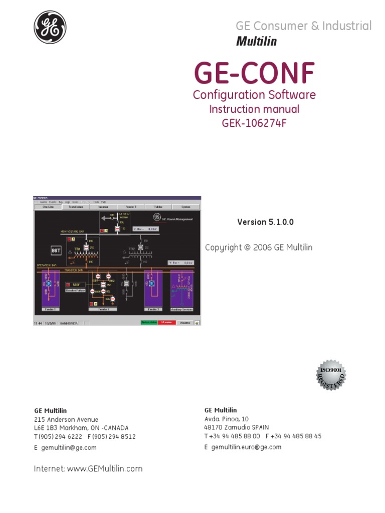 Ge-Conf: Configuration Software | PDF | Port (Computer Networking ...