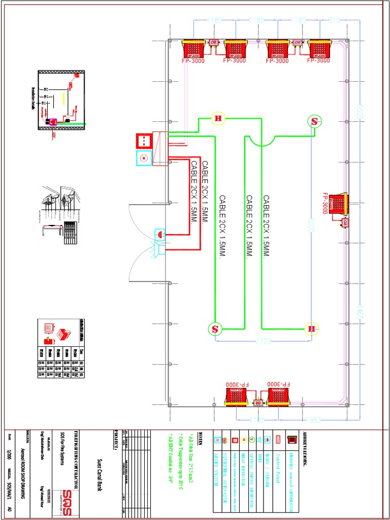 Fuel Tank Room DWG | PDF
