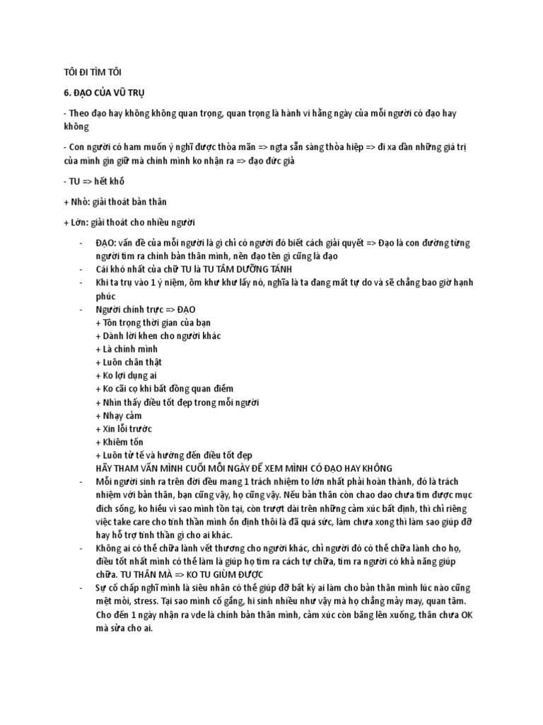 Tôi Đi Tìm Tôi | PDF