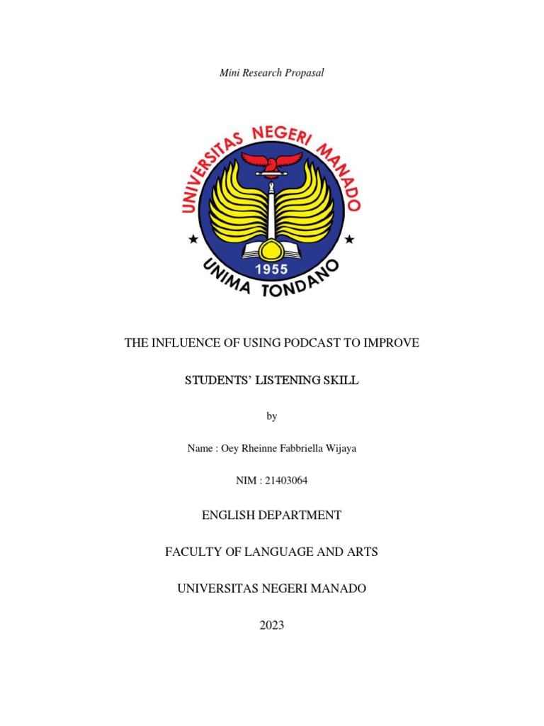 Mini Research Proposal | PDF | Methodology | Qualitative Research