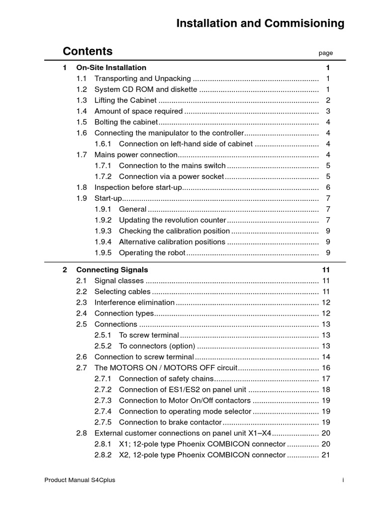 SC4+ Installation and Commisioning | PDF