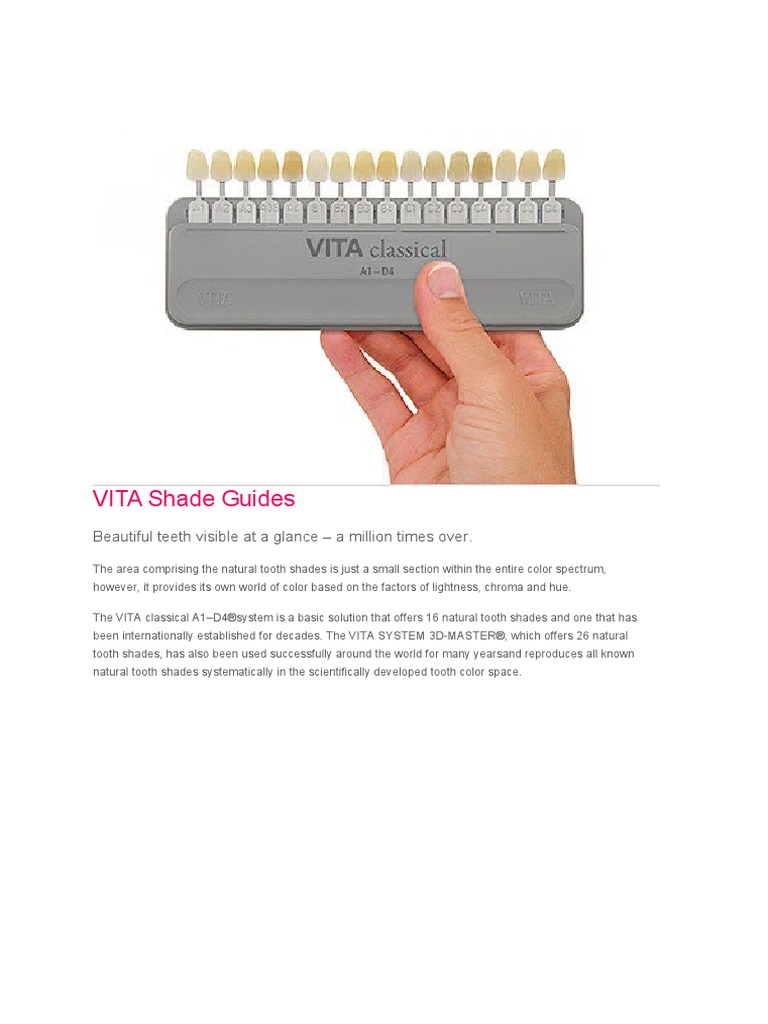 VITA Shade Guides | PDF