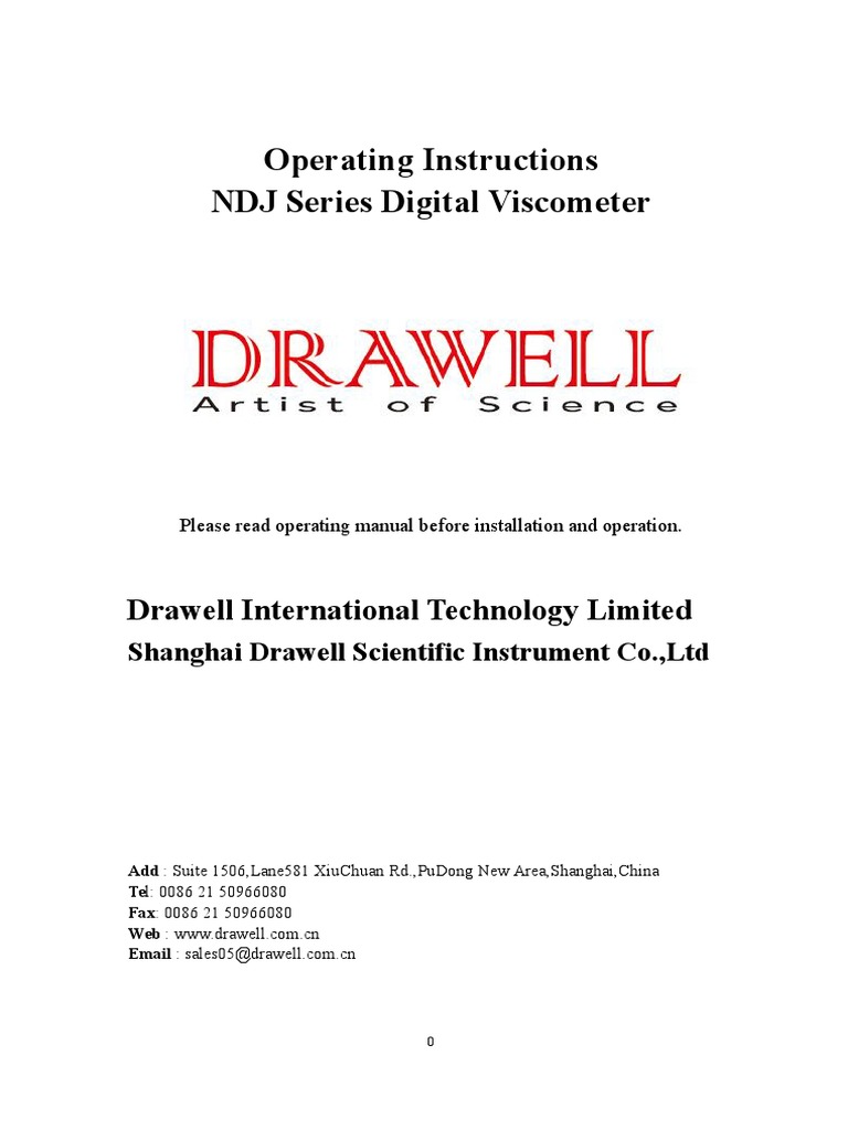 User Manual NDJ 5S NDJ 8S | PDF