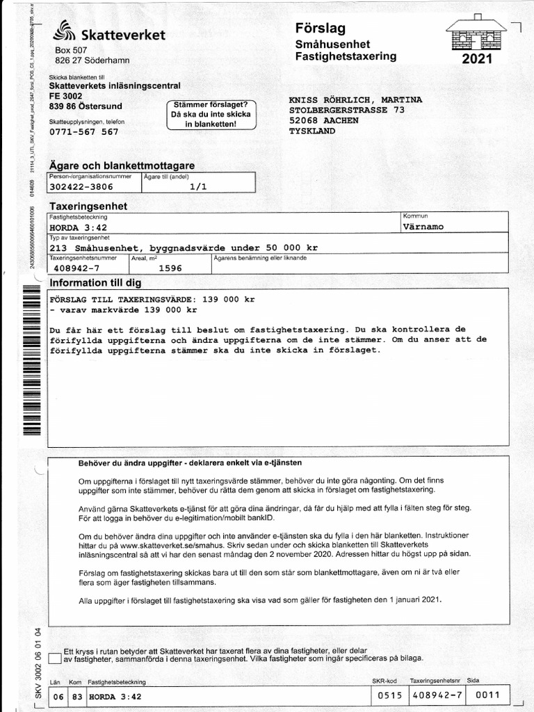 Skatteverket 4 | PDF