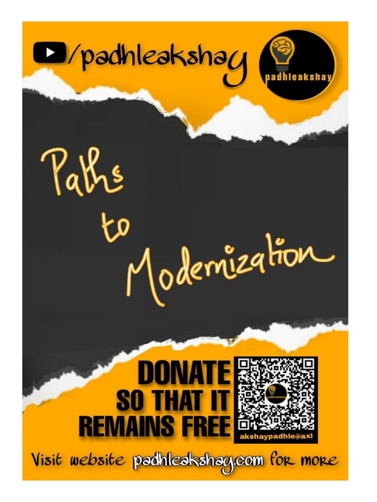 Chapter 7 Path To Modernization | PDF