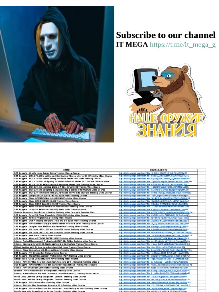 It - Mega - Courses 1 | PDF | Cisco Certifications | My Sql It - Mega - Courses 1 | PDF | Cisco Certifications | My Sql