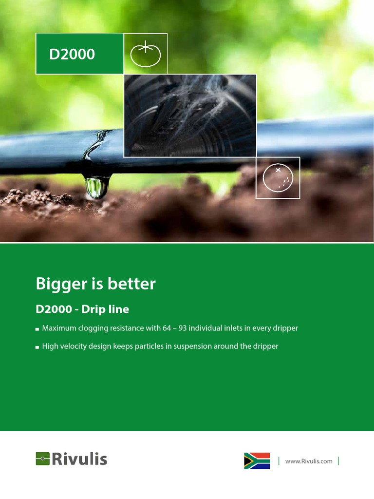 Rivulis D2000 Drip Line Emitters | PDF
