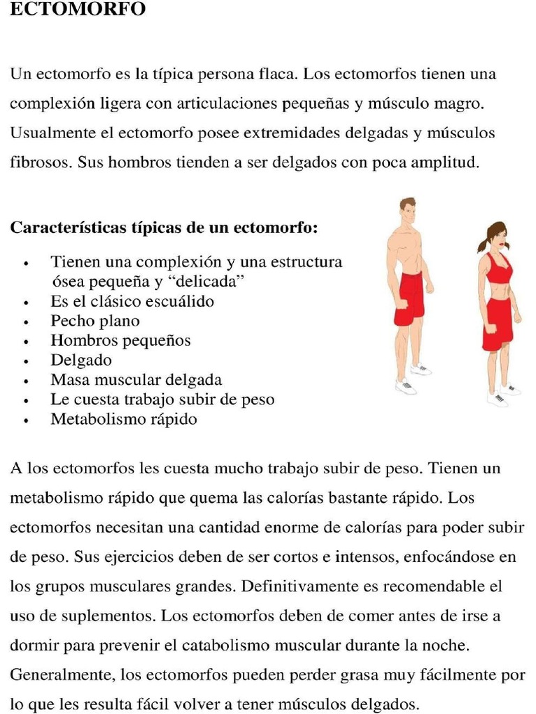 Ectomorfo | PDF
