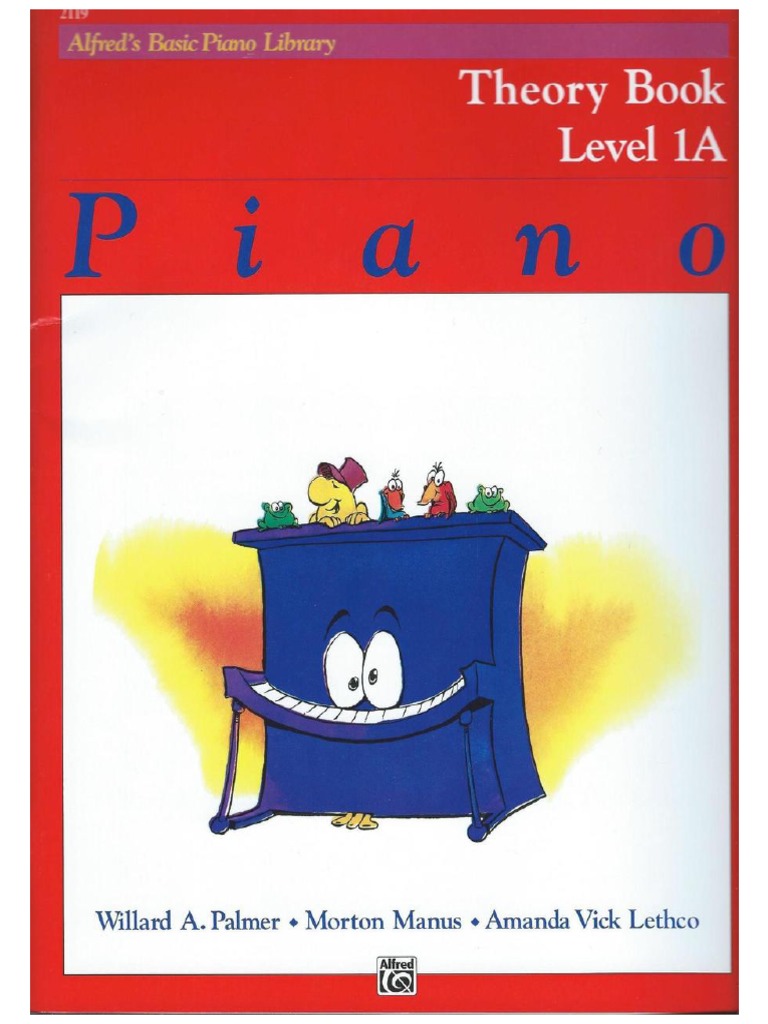Basic Piano Course Theory Book Level 1a | PDF