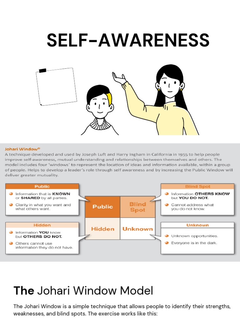 Understanding the Johari Window Model | PDF