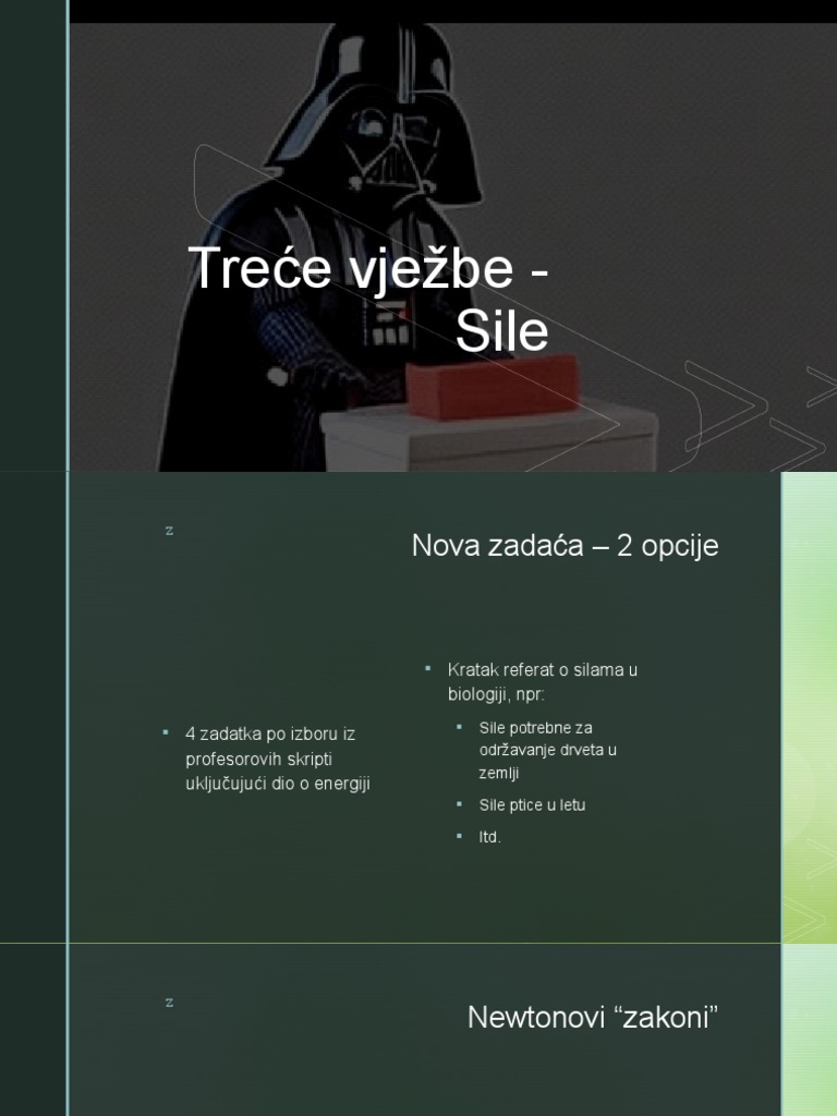 Vjezbe 3 Fizika 1 | PDF