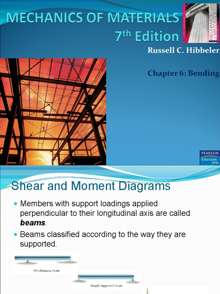 MOM Chapter 06 Bending | PDF | Bending | Beam (Structure)