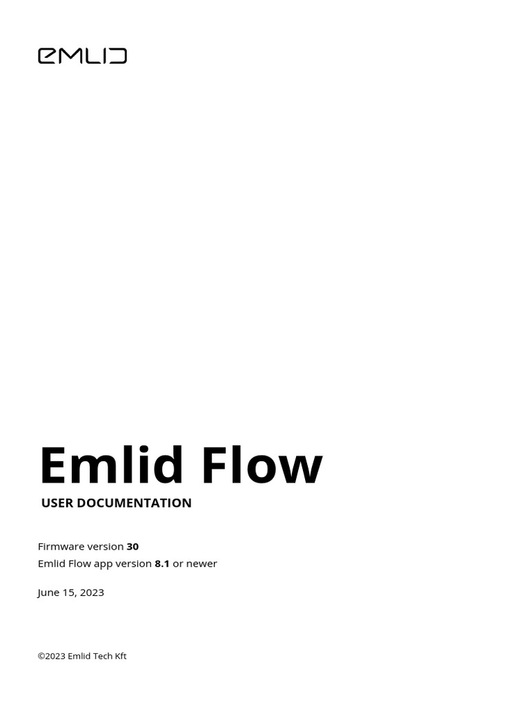 Emlid Flow User Documentation | PDF | Antenna (Radio) | Surveying Emlid Flow User Documentation | PDF | Antenna (Radio) | Surveying