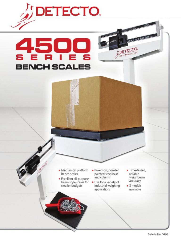 4500-Series-Bench-Scales-Bulletin | PDF